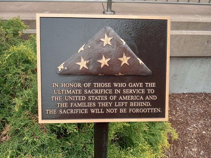 In Honor of Those Who Gave the Ultimate Sacrifice, a War Memorial