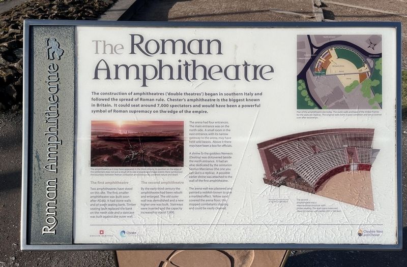 The Roman Amphitheatre Historical Marker