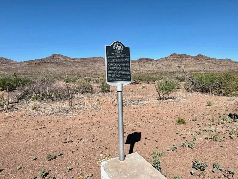Van Horn Wells Historical Marker