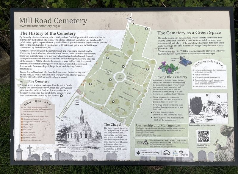 Mill Road Cemetery Historical Marker