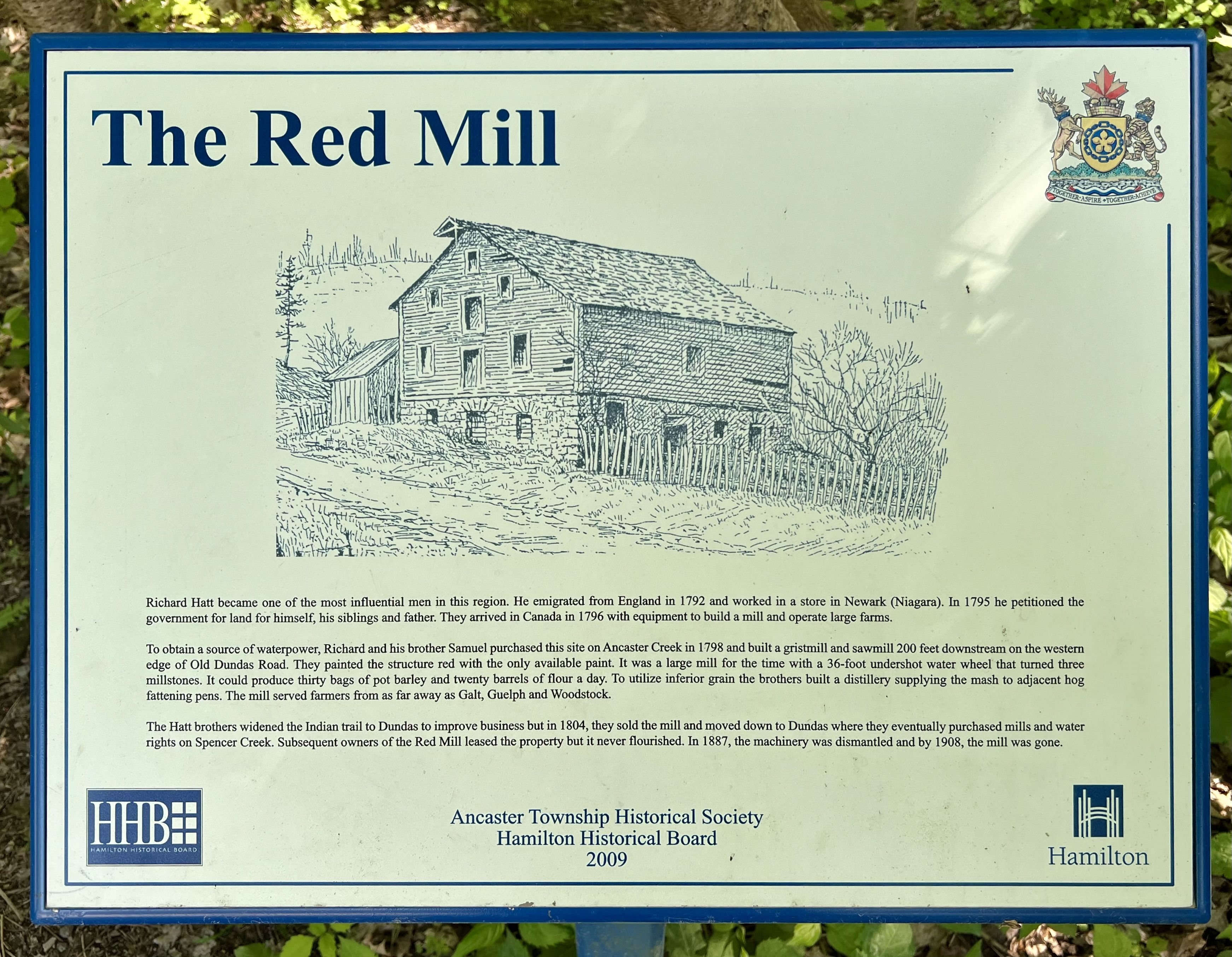 Photo: The Red Mill Marker