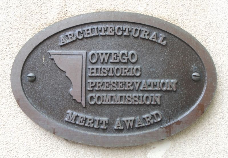 Owego National Bank Historical Marker