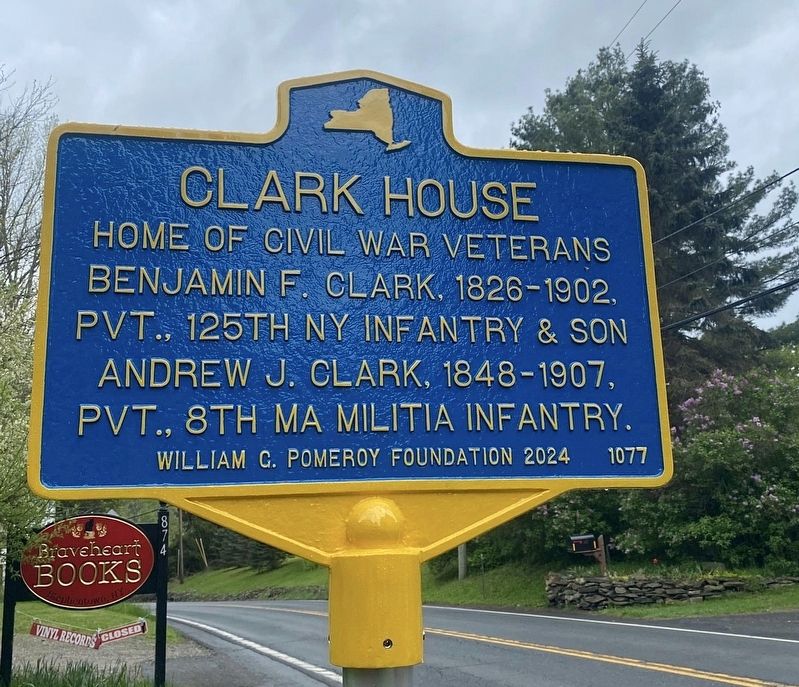 Clark House Historical Marker