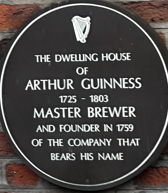 Arthur Guinness Historical Marker