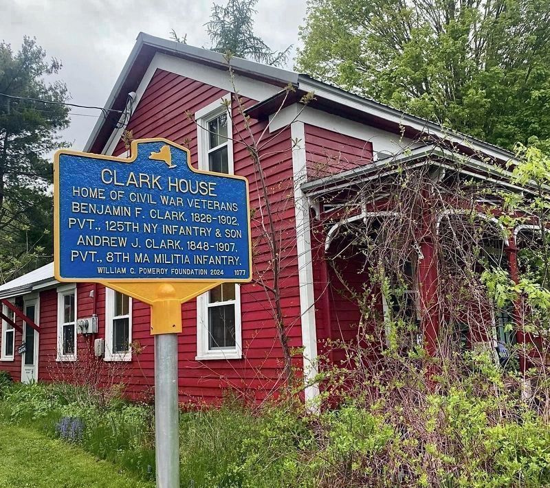 Clark House Historical Marker