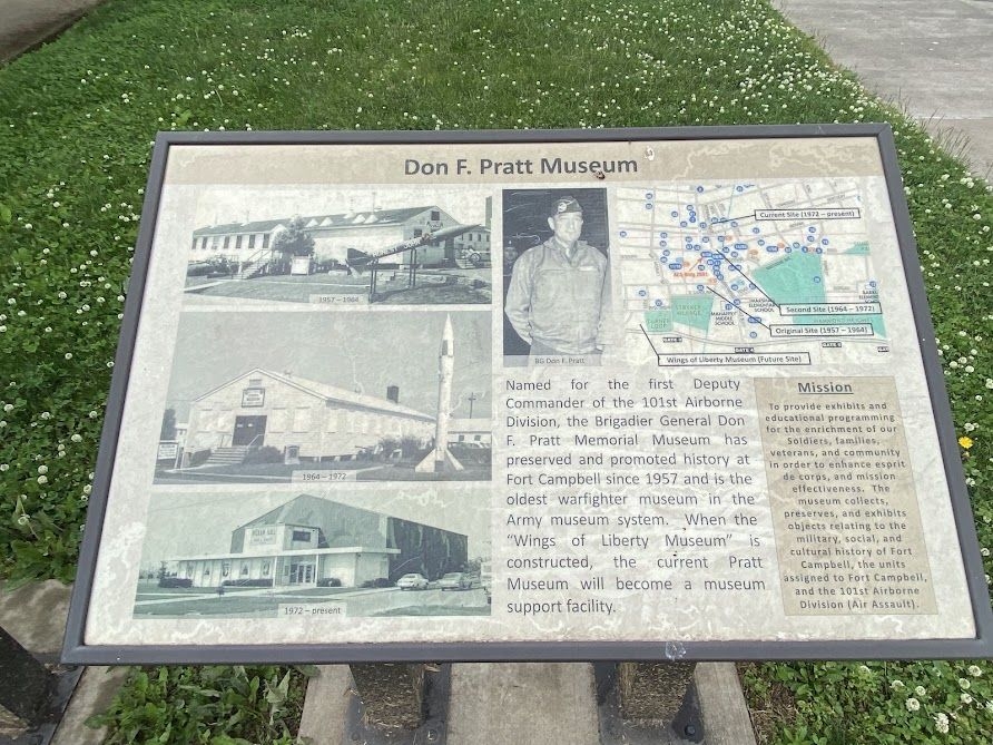 Photo: Don F. Pratt Museum Marker