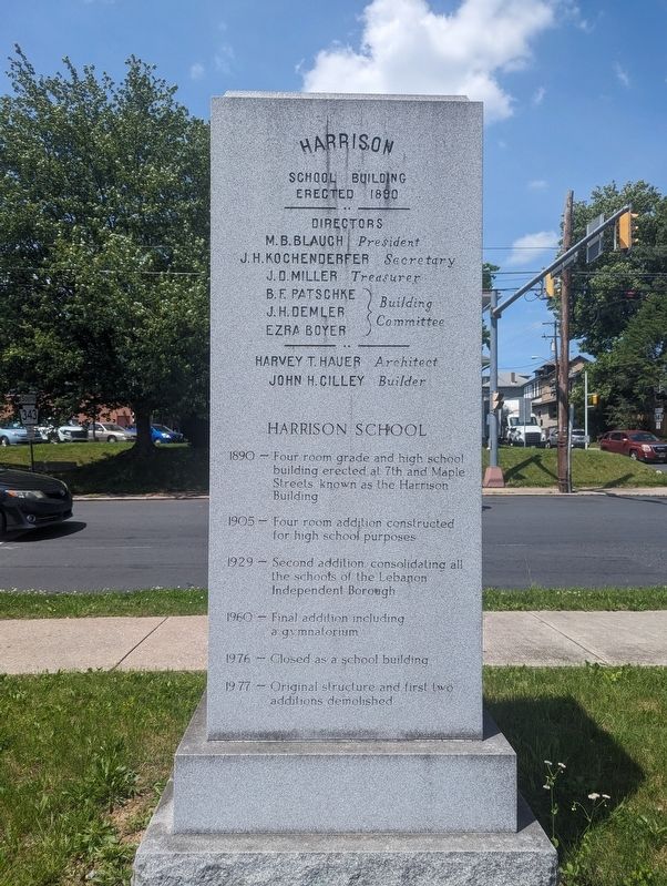 Harrison Historical Marker