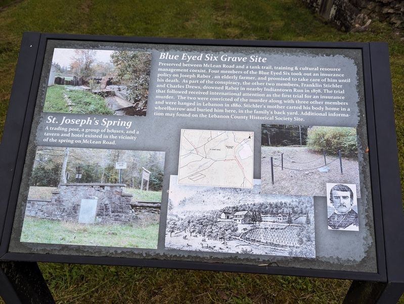 Blue Eyed Six Grave Site Historical Marker