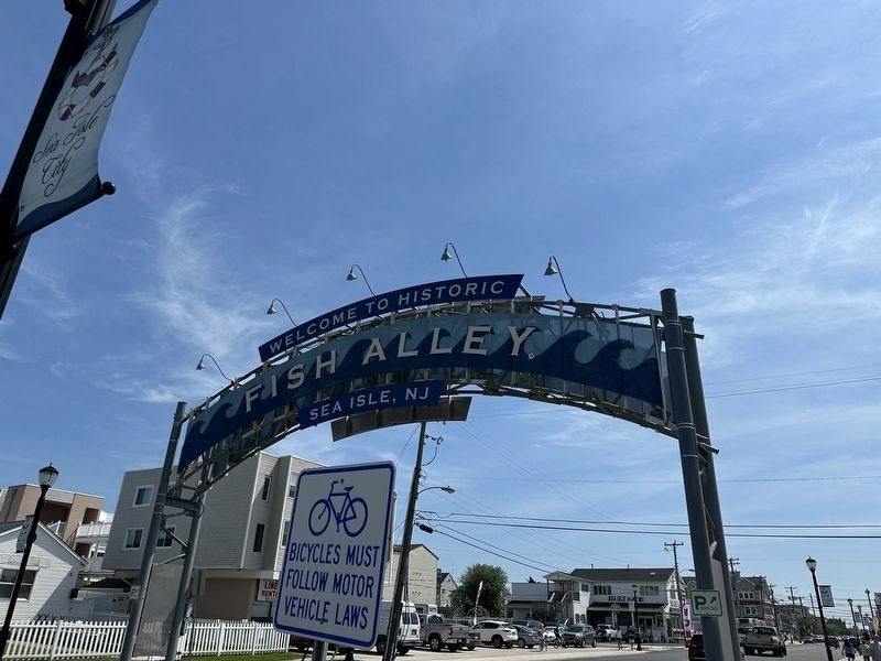 Fish Alley Circa: 1890 Historical Marker