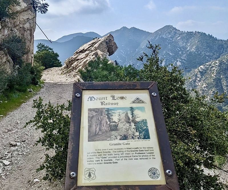 Granite Gate Historical Marker