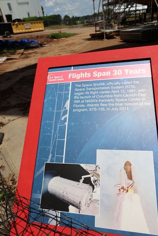 Flight Span 30 Years Historical Marker