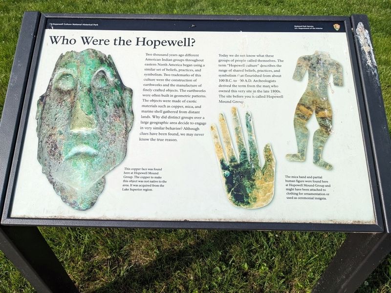 Who Were the Hopewell Historical Marker