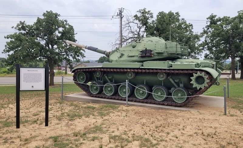 M60 A3 (TTS) Tank Historical Marker