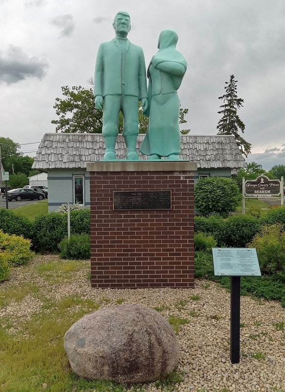 The Emigrants Historical Marker
