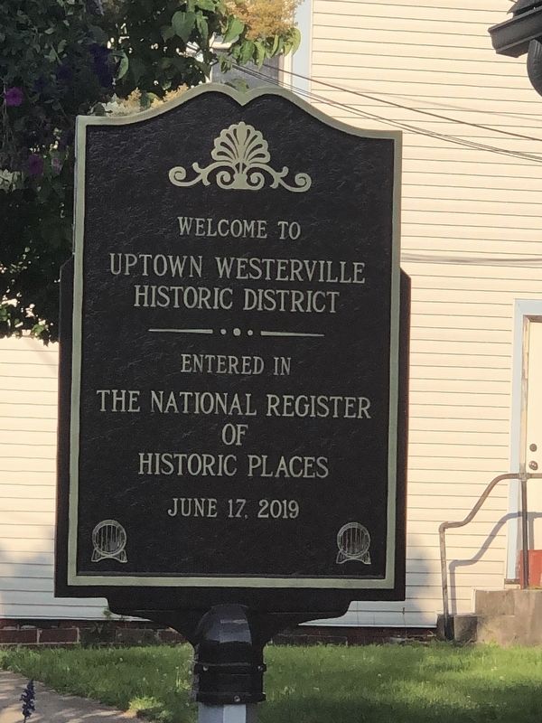Uptown Westerville Historic District Historical Marker
