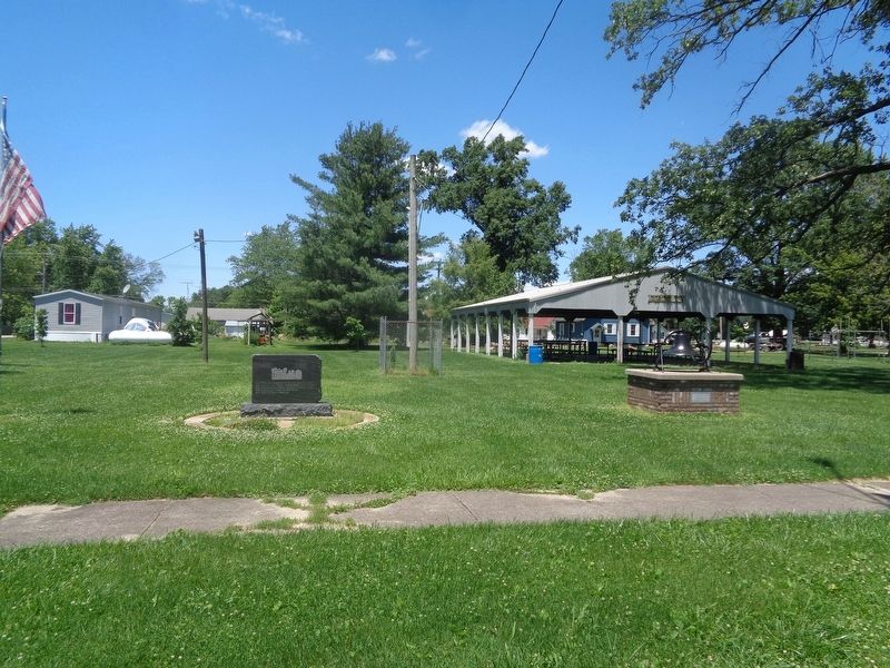Jewett Homecoming Park Historical Marker