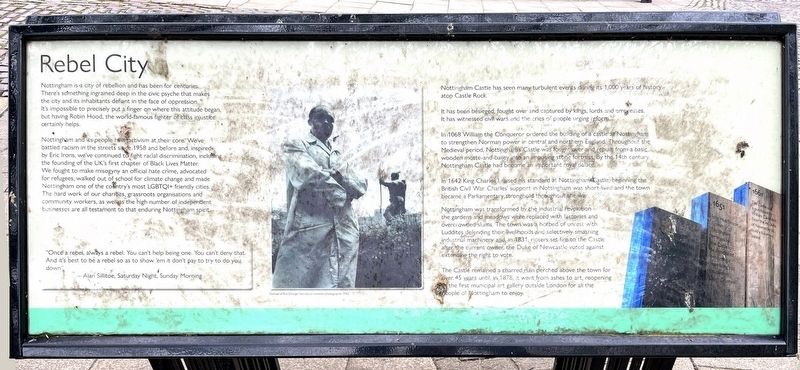Rebel City Historical Marker