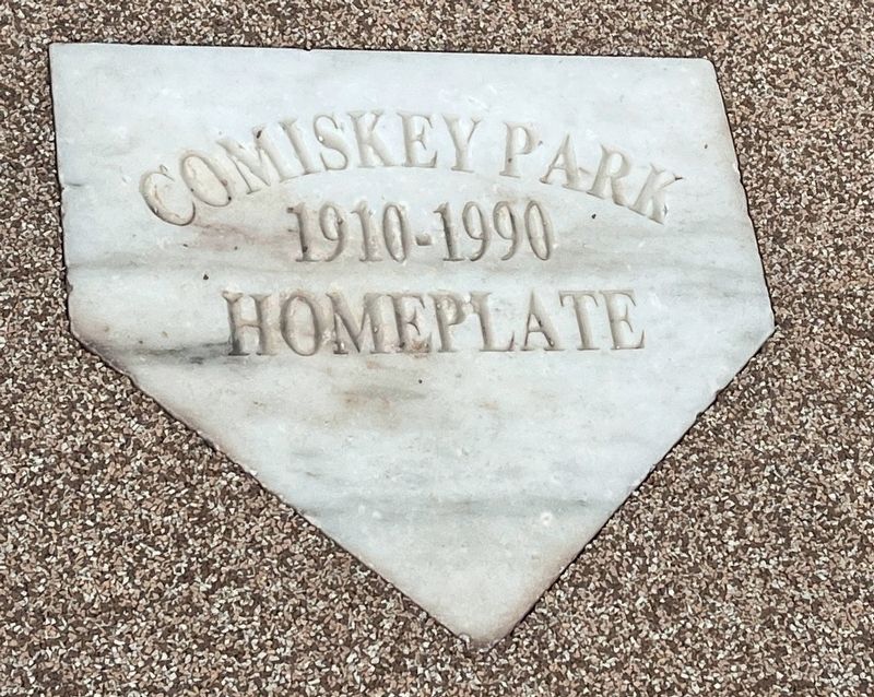 Comiskey Park Home Plate Historical Marker