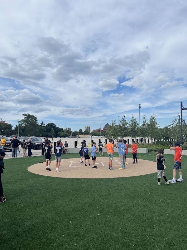 Comiskey Park Home Plate Historical Marker