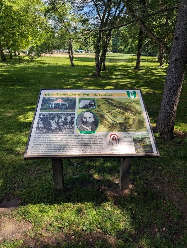 O'Hara Township Community Park - The Landmark Historical Marker