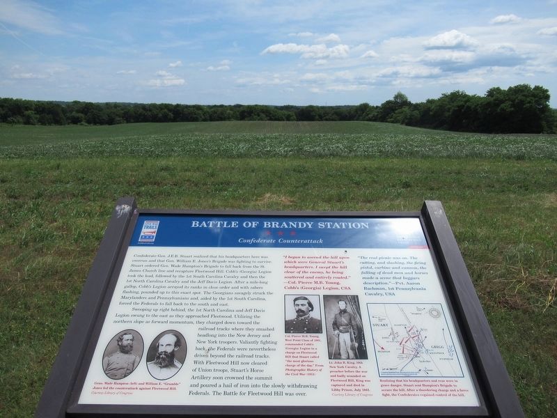 Battle of Brandy Station Historical Marker