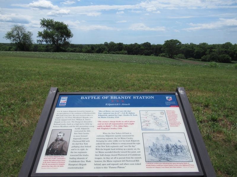 Battle of Brandy Station Historical Marker