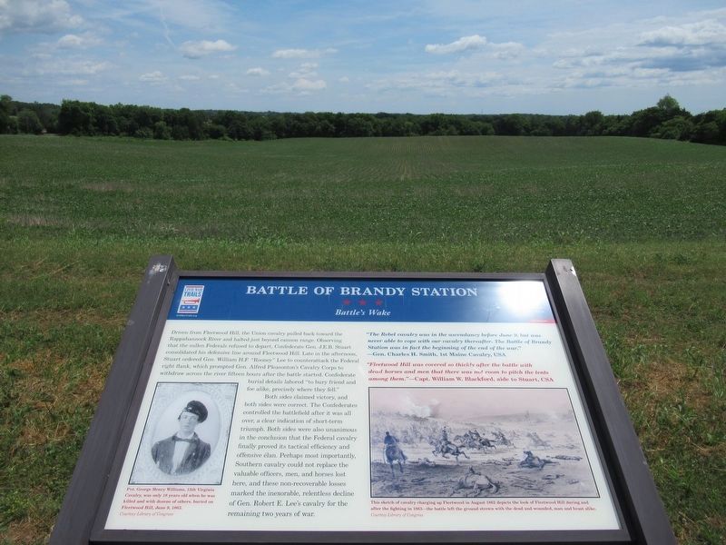 Battle of Brandy Station Historical Marker