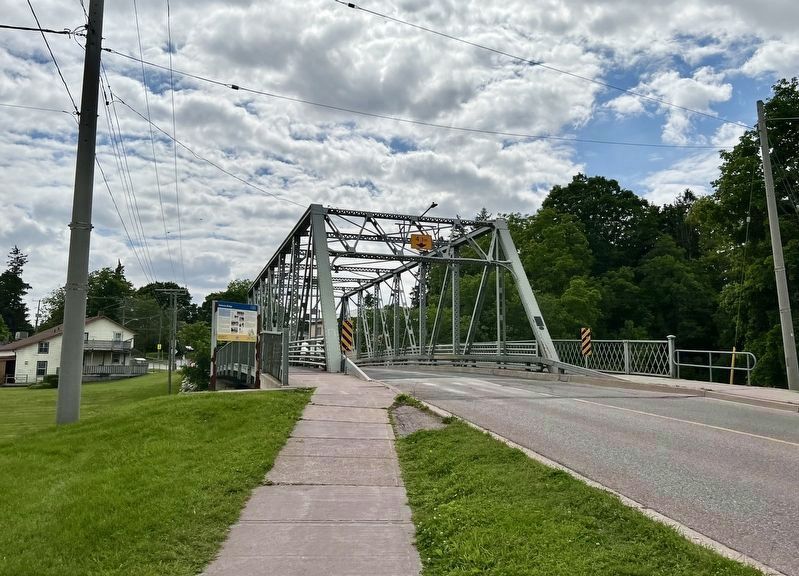 Hartman Bridge Historical Marker