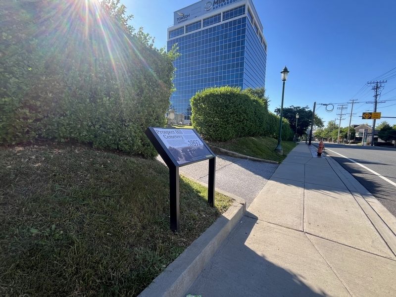 Prospect Hill Cemetery Historical Marker