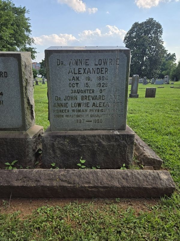 Dr. Annie Alexander Historical Marker