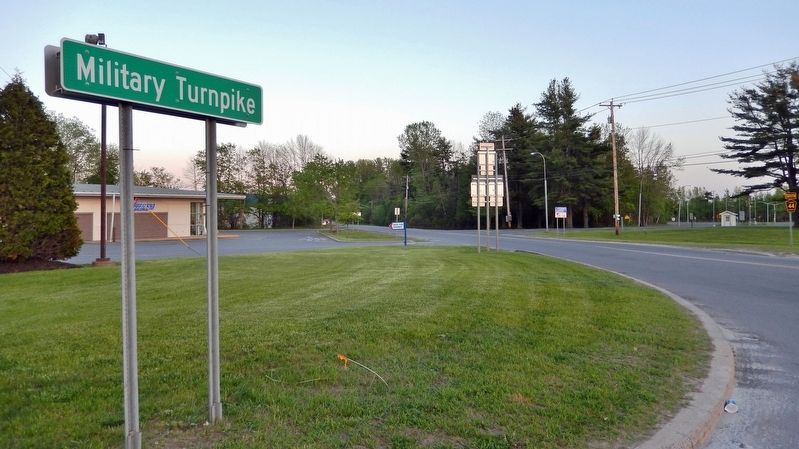 Old Military Turnpike Historical Marker