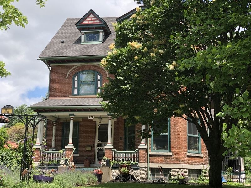 212 Central Avenue Historical Marker