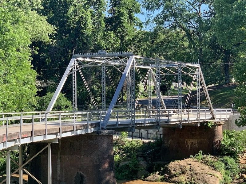 Iron Truss Bridge Historical Marker