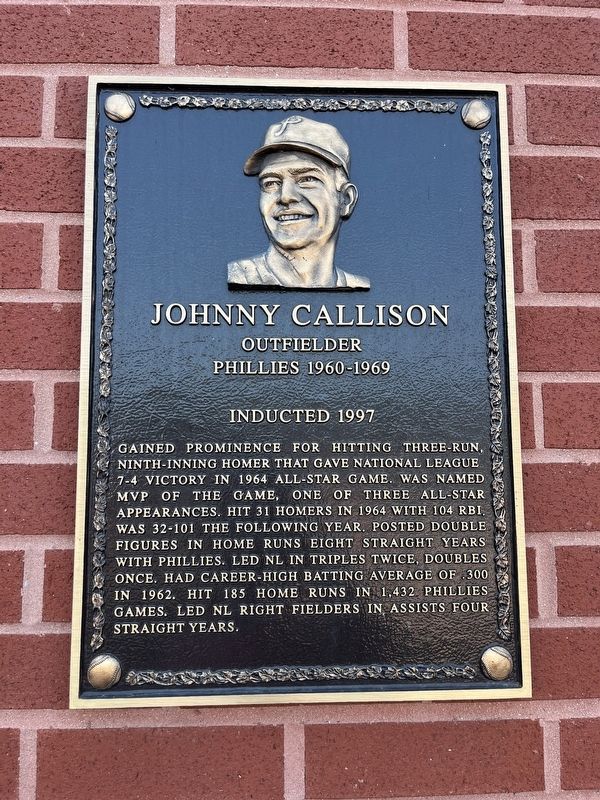 Johnny Callison Historical Marker