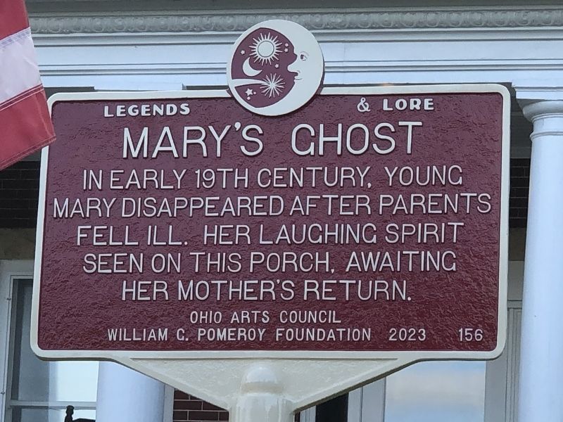 Mary's Ghost Historical Marker