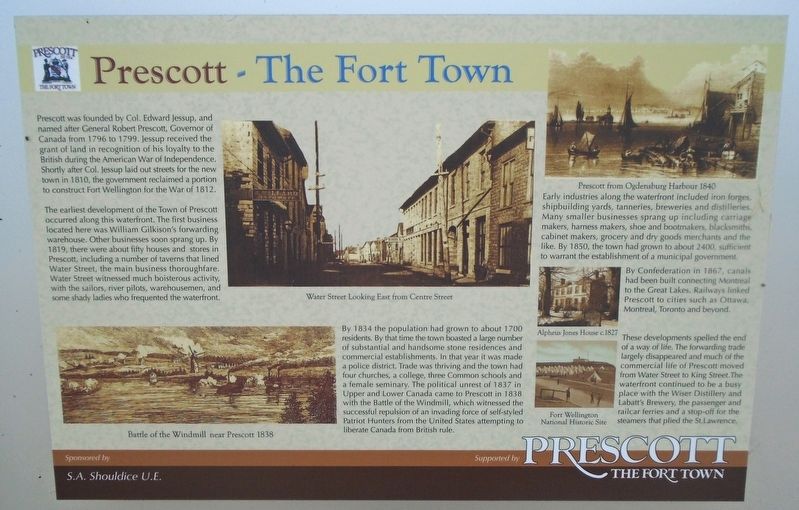 Prescott - The Fort Town Historical Marker