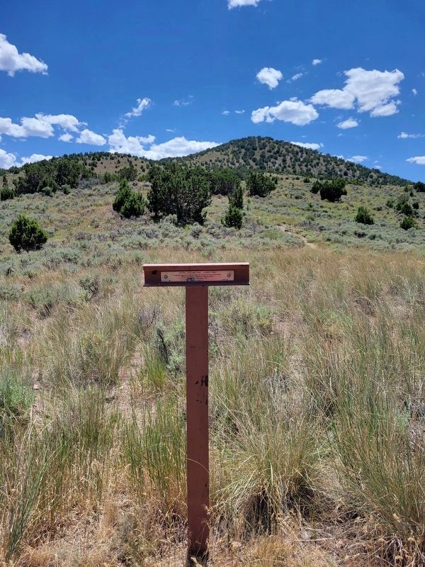 Central Overland Trail - Lookout Pass Historical Marker