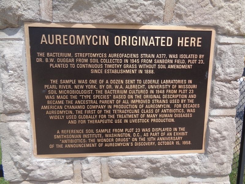 Aureomycin Originated Here Historical Marker