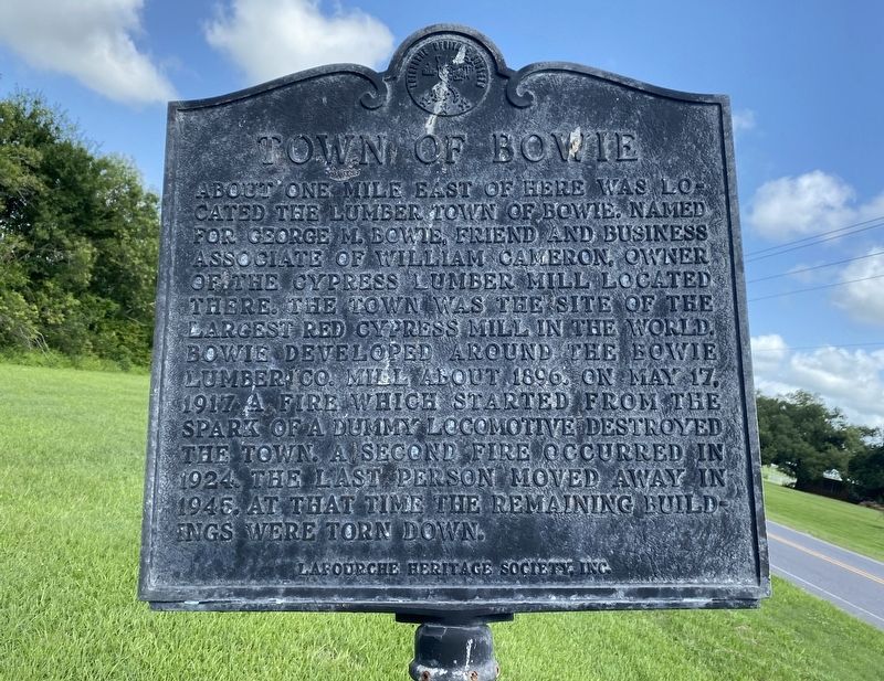 Town of Bowie Historical Marker