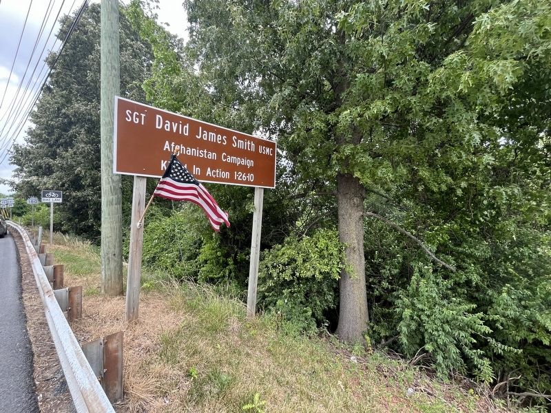 SGT David James Smith USMC, a War Memorial