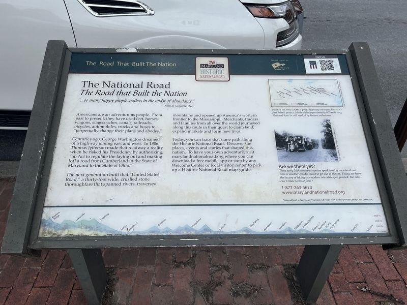 The National Road Historical Marker