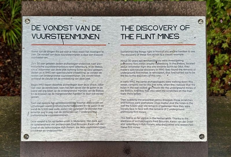 De Vondst Van De Vuursteenmijnen / The Discovery of the Flint Mines ...