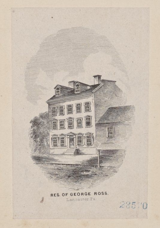 Photo: Residence of George Ross