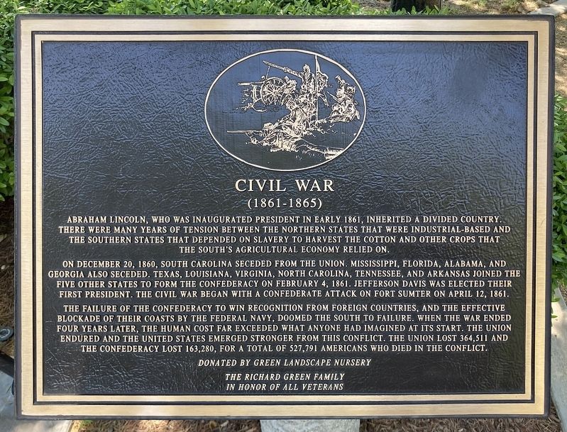 Civil War Historical Marker