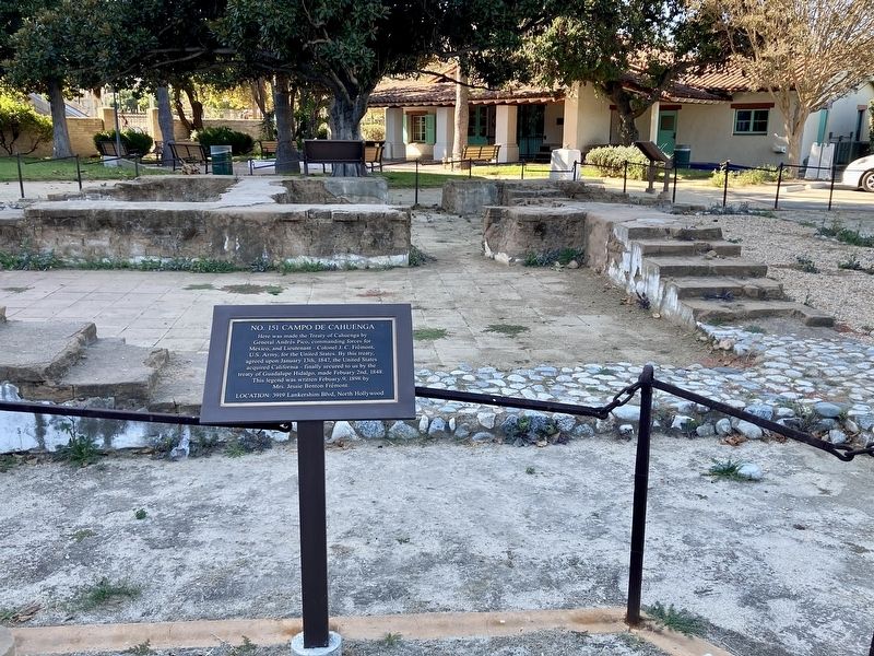 Campo de Cahuenga Historical Marker