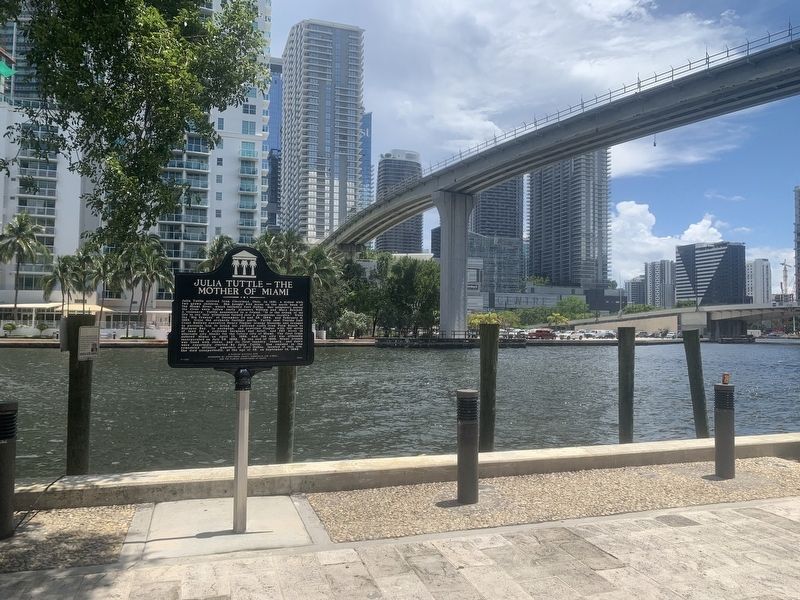 Julia Tuttle - The Mother of Miami Historical Marker