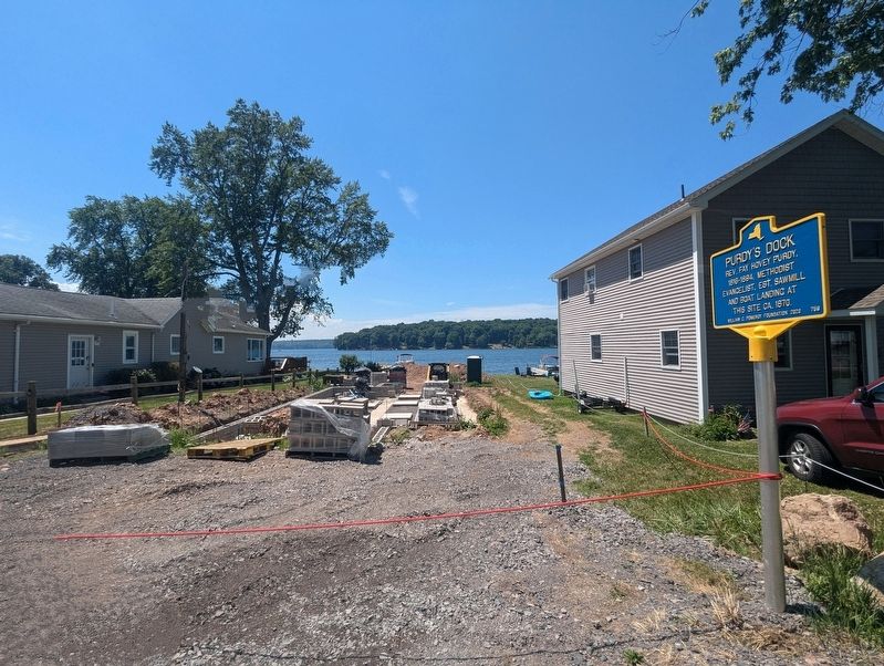Purdy's Dock Historical Marker