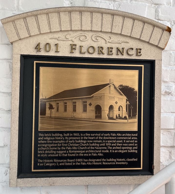 401 Florence Historical Marker
