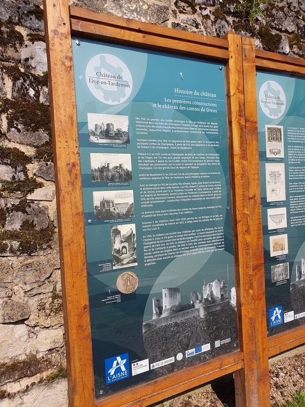 Château de Fère-en-Tardenois Historical Marker