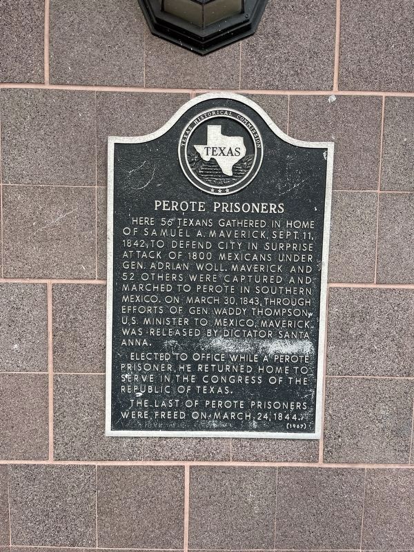 Perote Prisoners Historical Marker